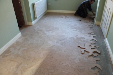 Escher Lizard Flooring Project (part 8) | The Oddbloke Geek Blog