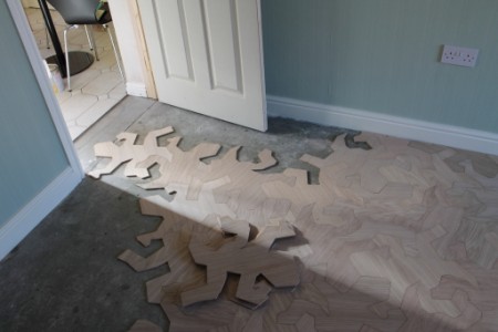 Escher Lizard Flooring Project (part 8) | The Oddbloke Geek Blog